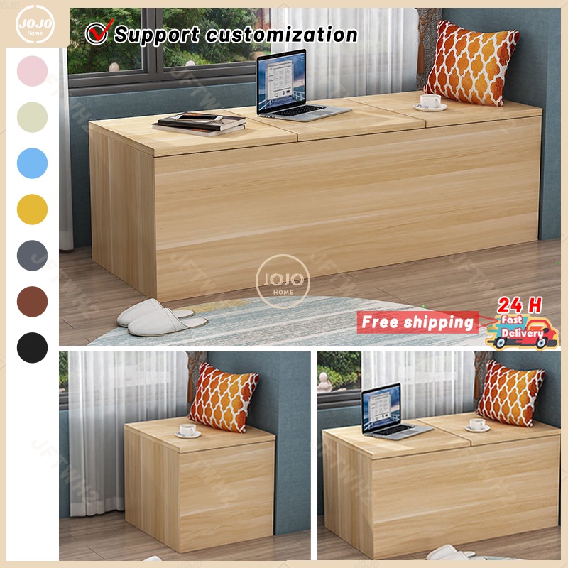 40cm high bay window storage cabinet custom flip-top can sit storage ...