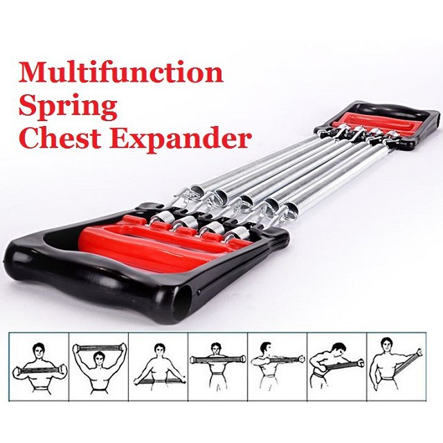 Spring Chest Pull Expander Hand Arm Muscle Gym Equipment Muscle Pull ...