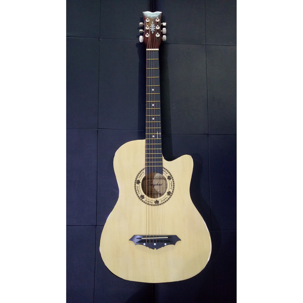 38" Acoustic Folk 6-String Branded Beginner Acoustic Guitar | Shopee ...