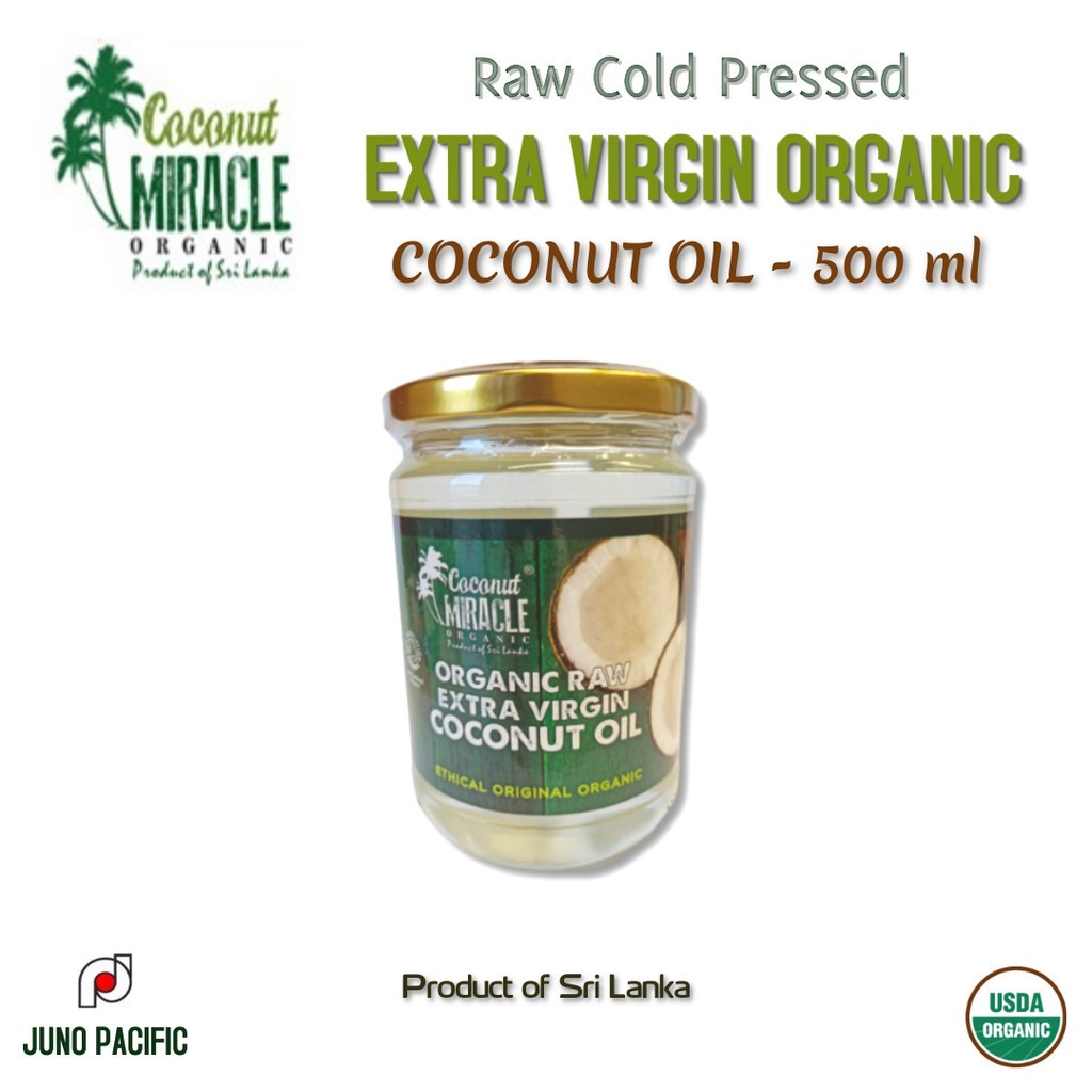 Coconut Miracle | Raw Cold Pressed Extra Virgin Organic Coconut Oil ...