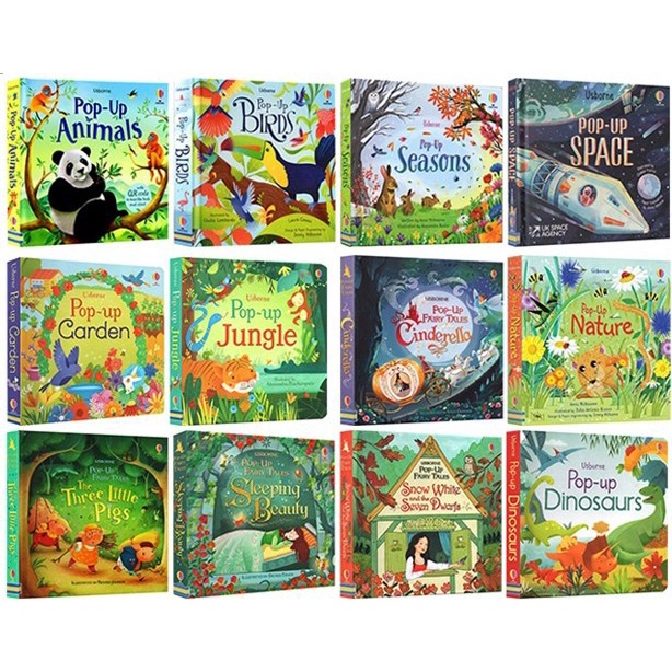 [SG Stock] Usborne Pop Up Books (15 Titles) | Shopee Singapore