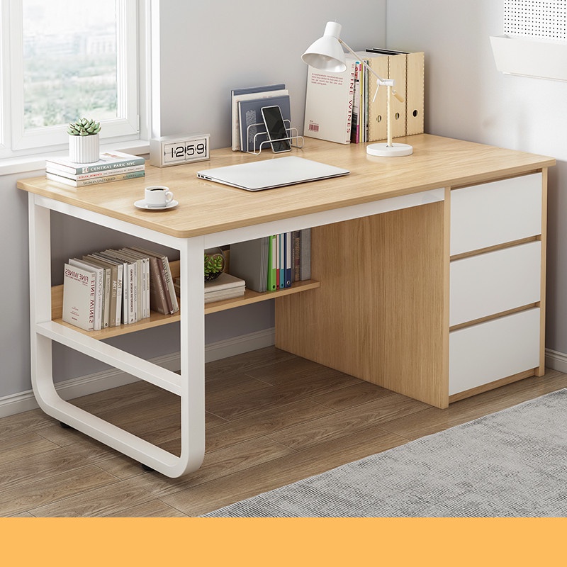 YSSH Study table With Drawer Household Computer table Student Economic ...