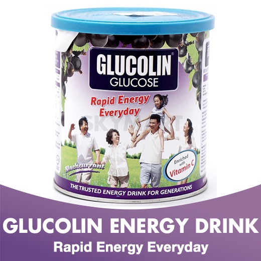 Glucolin Glucose Blackcurrant 420g | Shopee Singapore