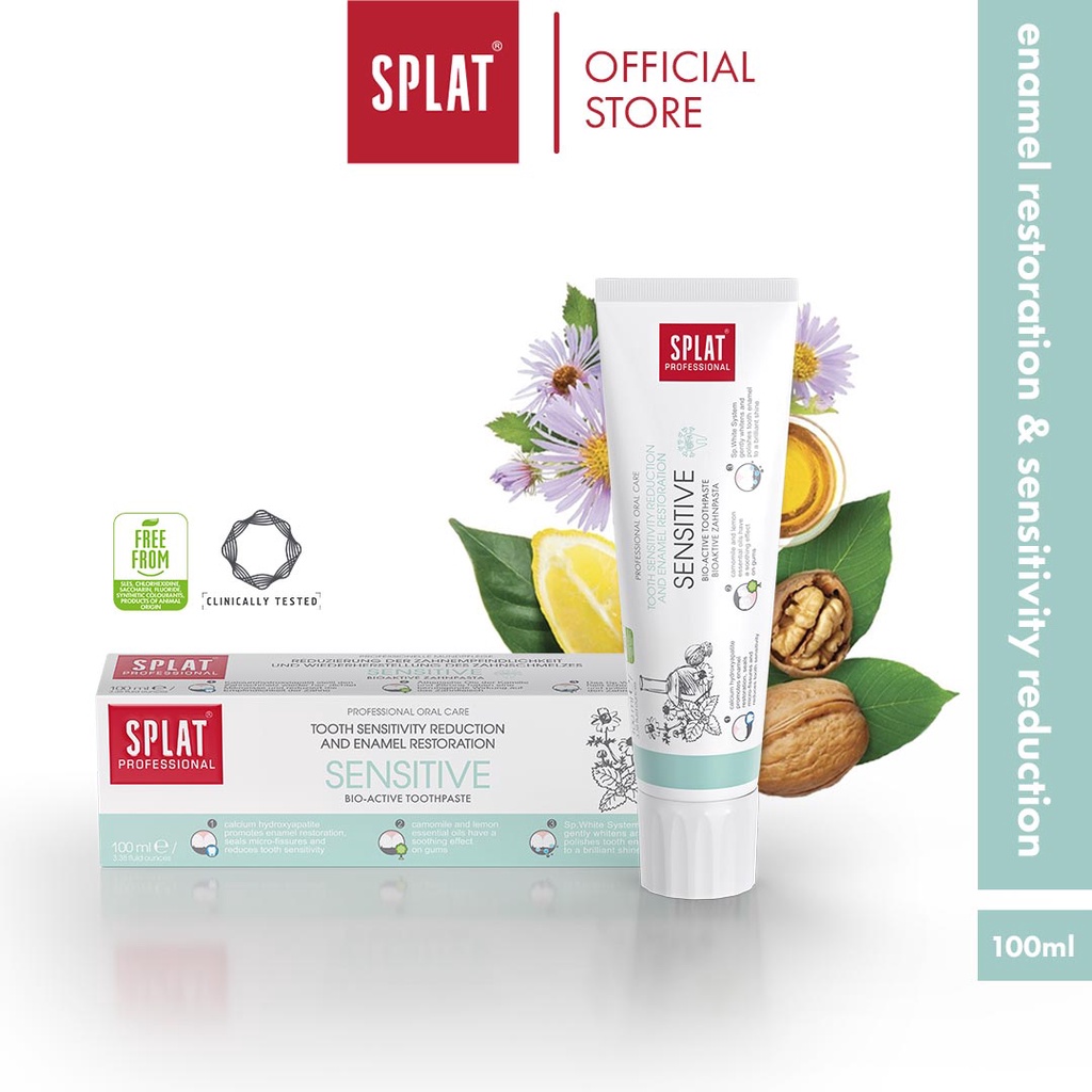 SPLAT Professional Series Sensitive Toothpaste 100ml | Shopee Singapore