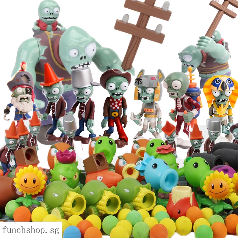 Toys Plants VS Zombies Action Figure Birthday Gift for Kids | Shopee ...
