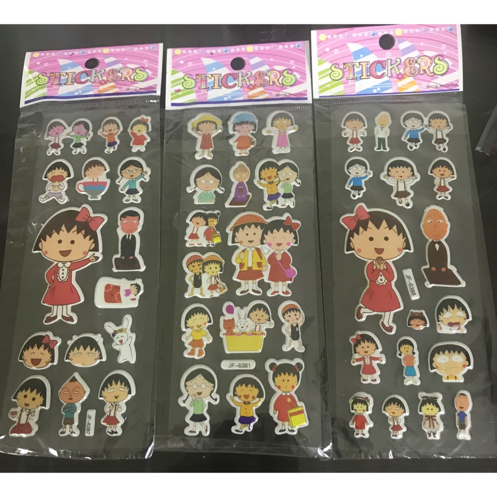 Chibi Maruko Stickers | Shopee Singapore