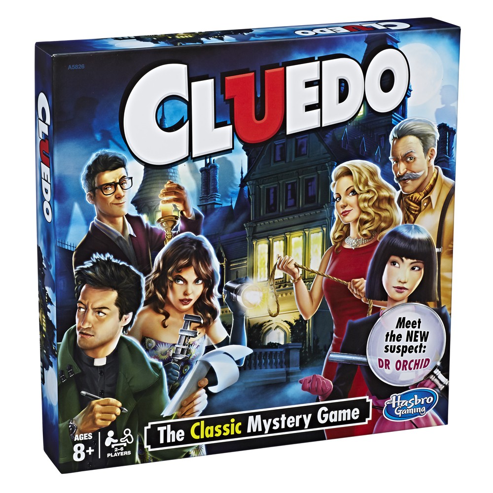 Cluedo The Classic Mystery Game Meet The New Suspect Dr. Orchid ...