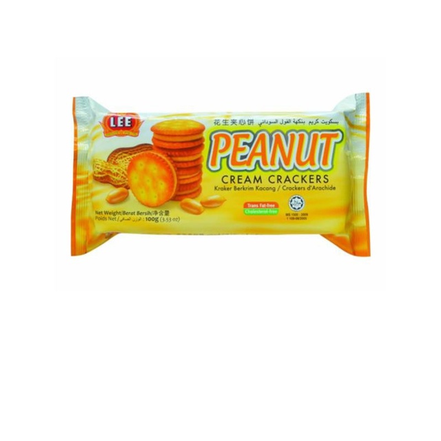 Lee Peanut Cream Crackers 100G (Halal) | Shopee Singapore
