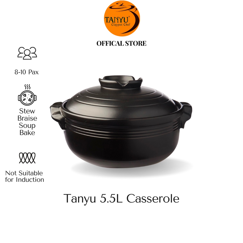 Tanyu 5.5L Casserole | Shopee Singapore