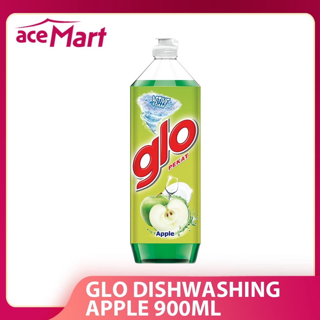 Glo Dishwashing Apple/Lime 900ml | Shopee Singapore