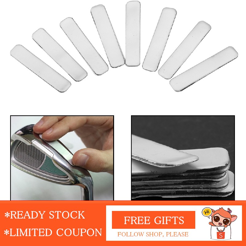 Nearbeauty 8Pcs Lead Tape Strips Add Weight to Golf Club Tennis Racket ...