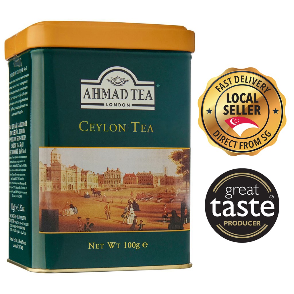 Ahmad Tea Ceylon Tea Caddy | Shopee Singapore