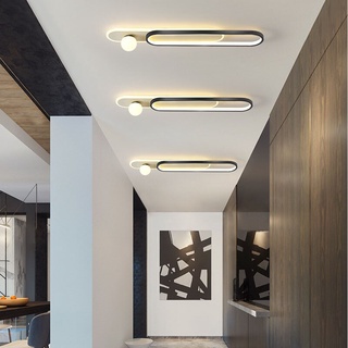 Led Long Ceiling Light Modern Minimalist Strip Cloakroom Aisle Balcony ...