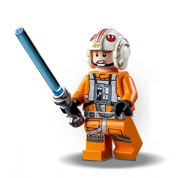Original Lego Star Wars - Luke Skywalker Pilot 75301 75313 Minifigure ...
