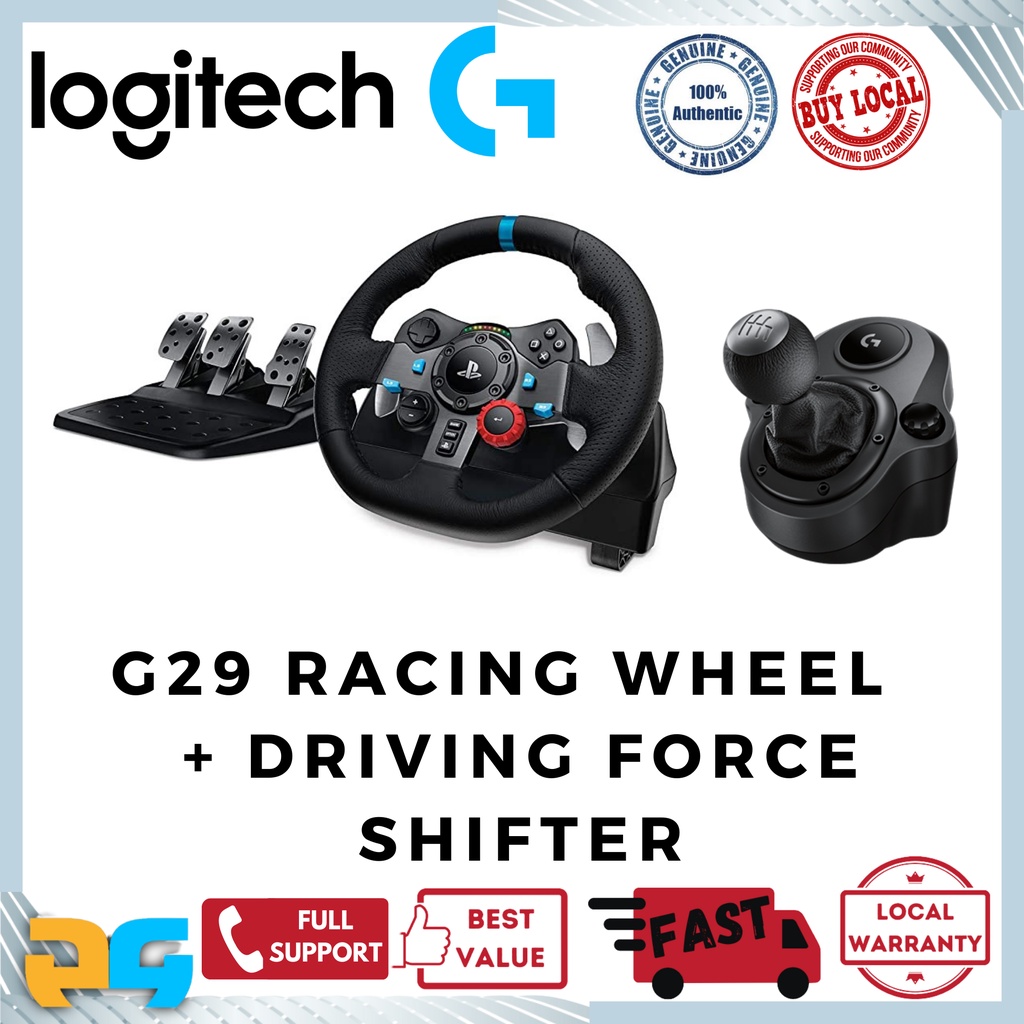 Logitech G29 Gaming Wheel Trueforce Racing wheel for Multi-platforms ...