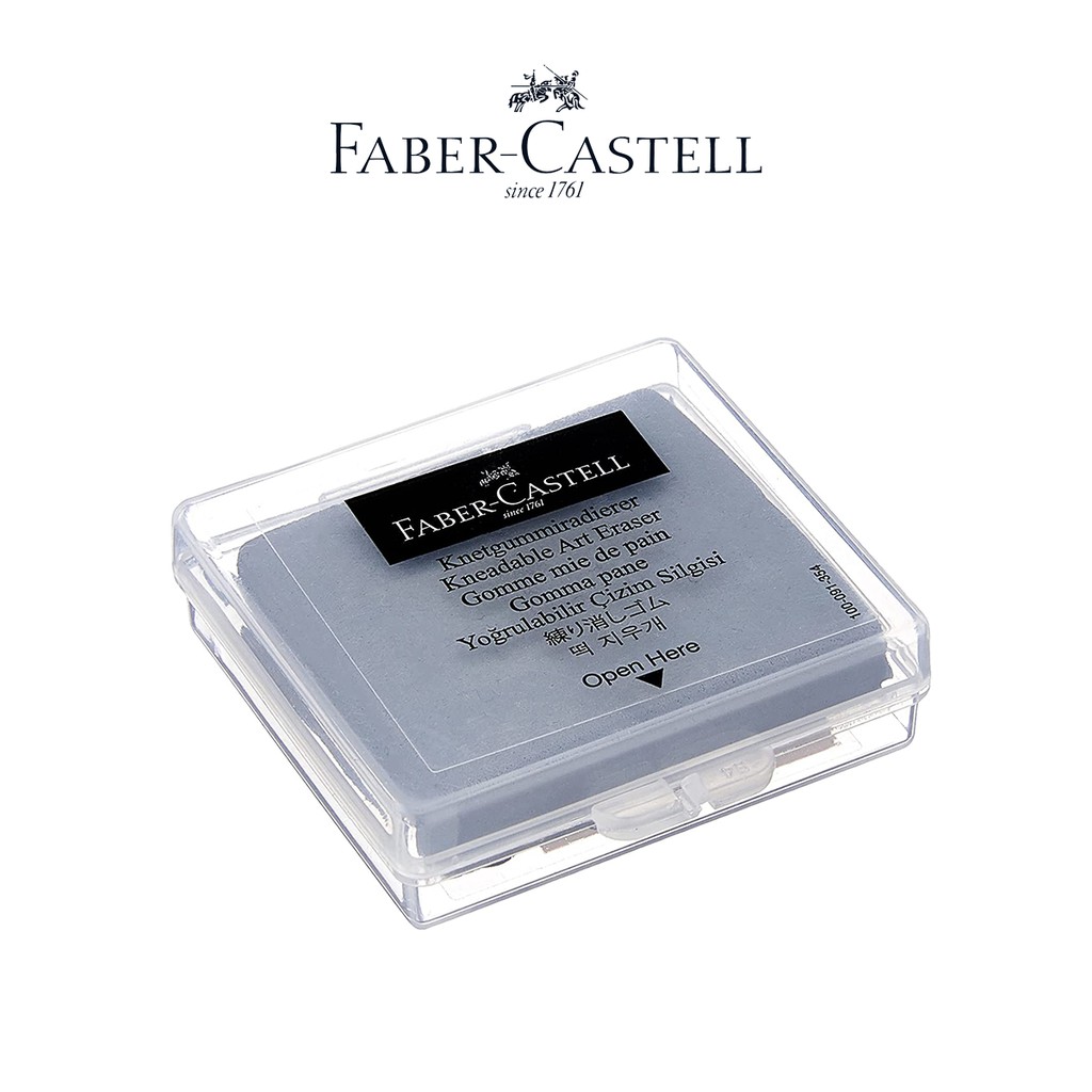 Faber-Castell Erasers - Drawing Art Kneaded Erasers with Plastic Casing ...