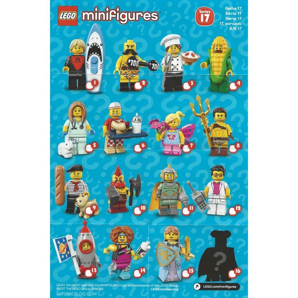 LEGO Minifigures Series 17 | Shopee Singapore