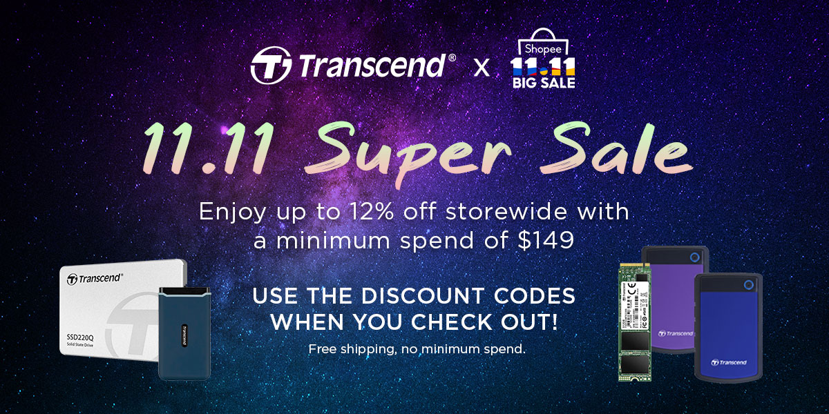 Transcend Official Store, Online Shop | Shopee Singapore