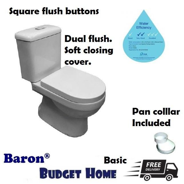 Baron Toilet Bowl Seat Cover - Velcromag