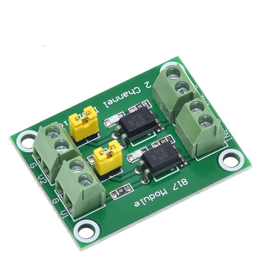 PC817 4 Channel Optocoupler Isolation Board Voltage Converter Adapter ...