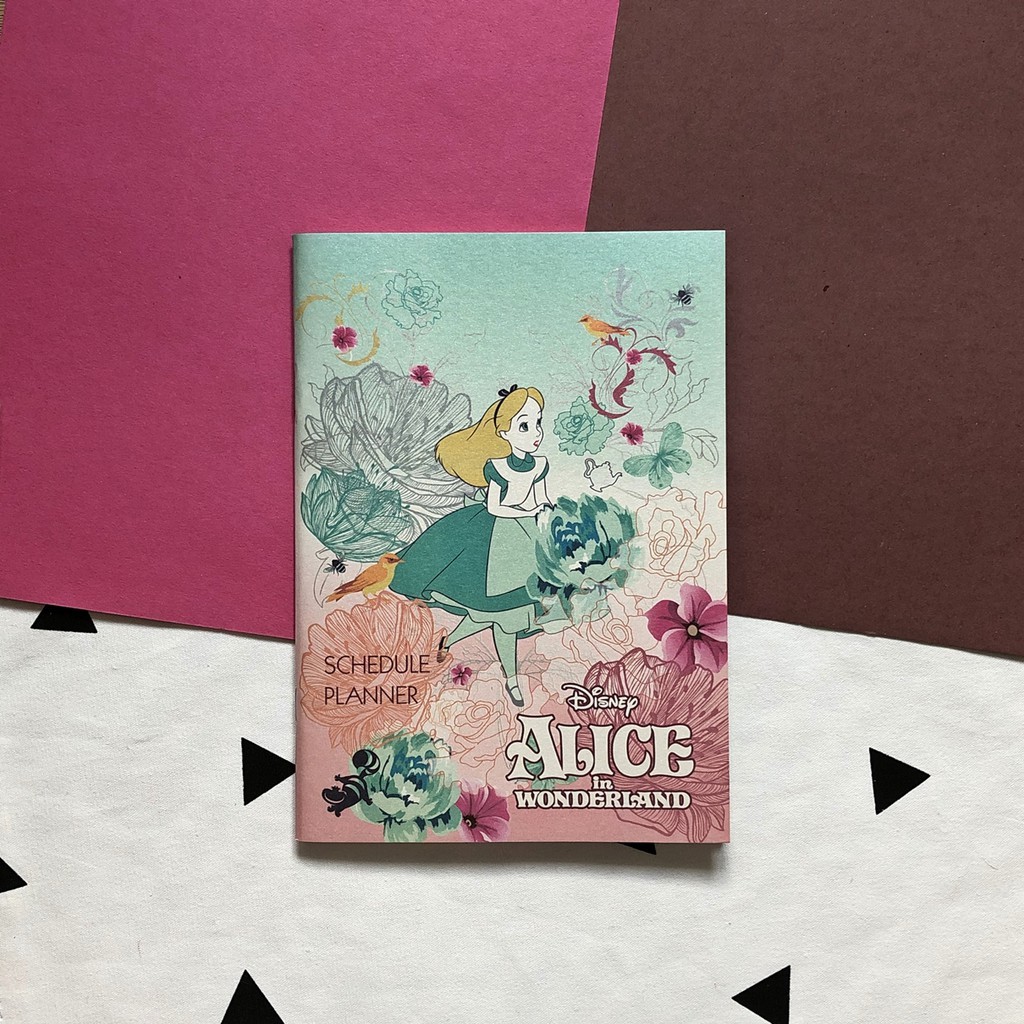 Disney Alice In Wonderland Schedule Planner Book [ Please Read ...