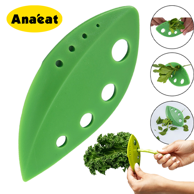 3 Pcs Safety Herb Stripper Plastic Edge Vegetable Leaf Separator Tool ...