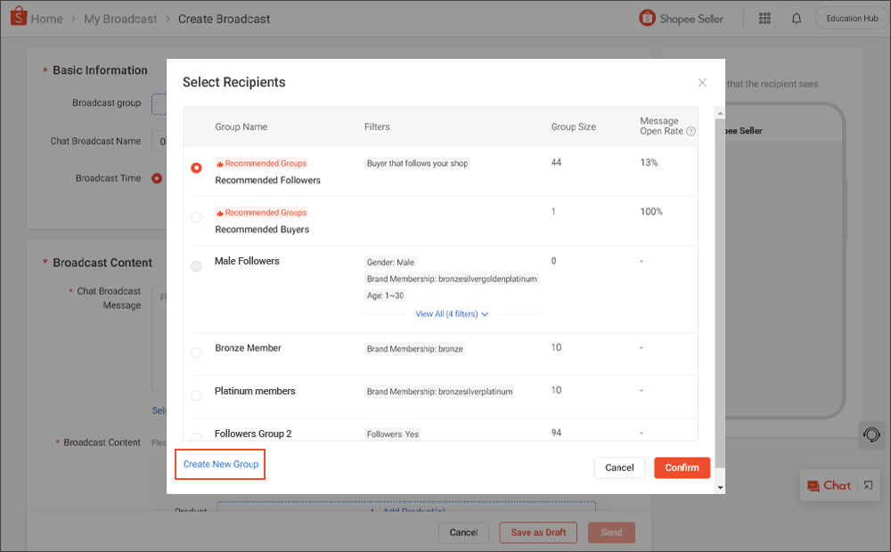 Creating a Chat Broadcast | MY Seller Education [Shopee]