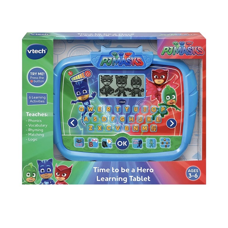 VTech PJ Masks Time to be a Hero Learning Tablet | Shopee Singapore