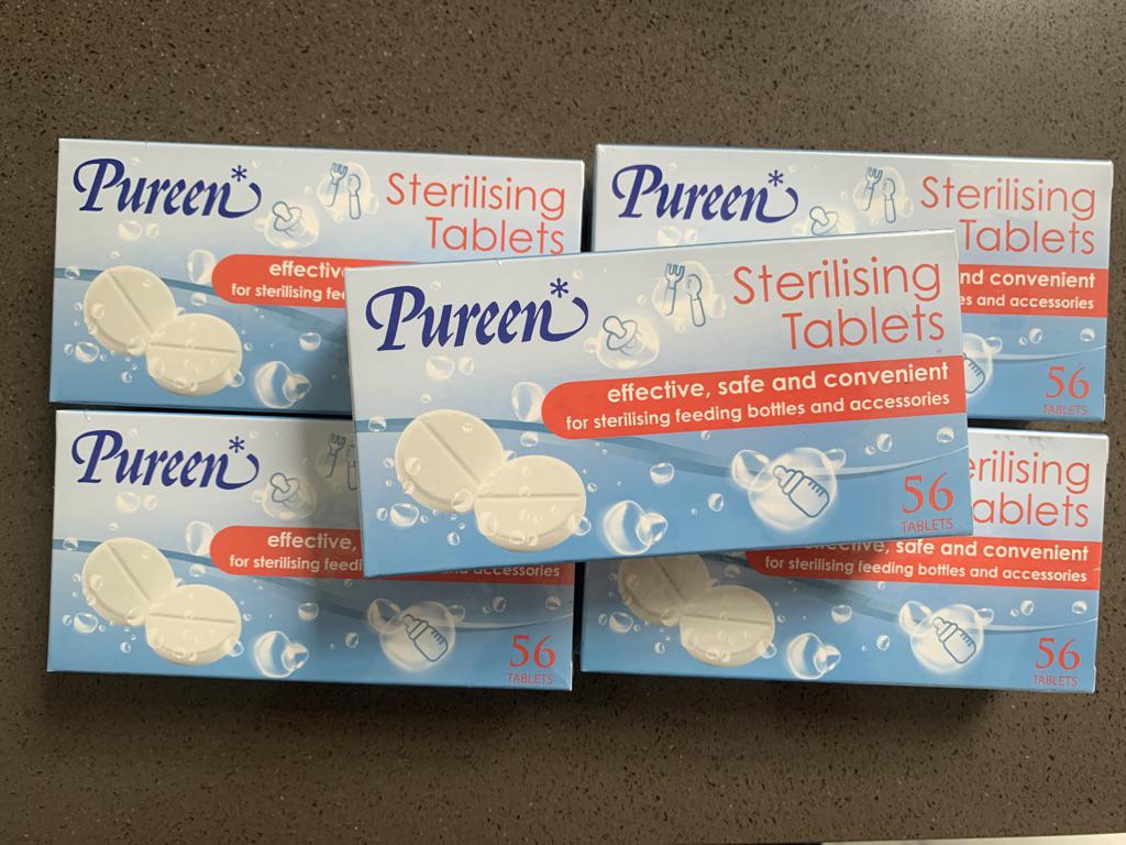 Pureen Sterilising Tablets 56's | Shopee Singapore
