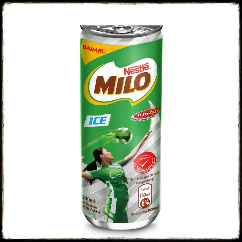 Nestle MILO Activ-Go Ice Chocolate Malt RTD (240ml) | Shopee Singapore