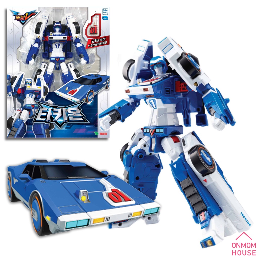 Tobot V Tachyon Robot & Car Transforming Action Figure | Shopee Singapore