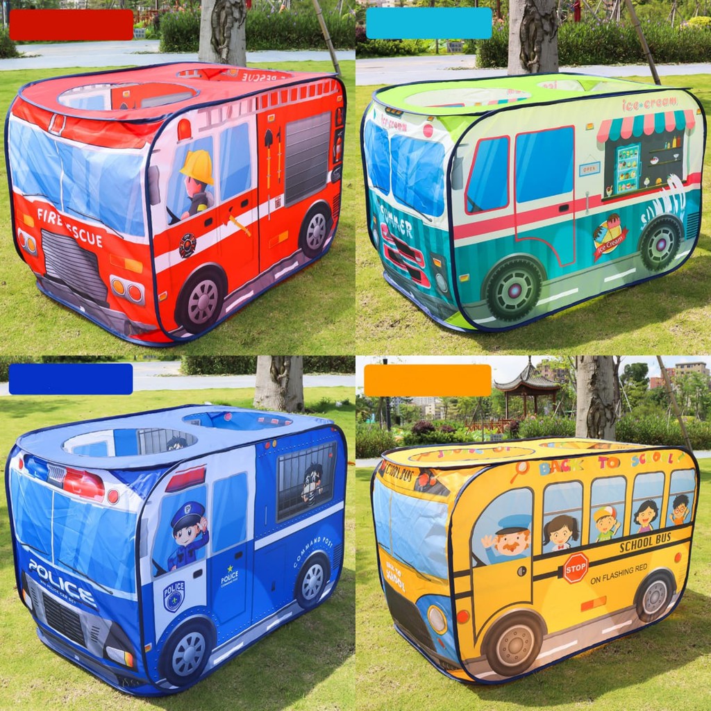 TENDA Cr CM-O23 Tent Kids Toys Indoor Outdoor Model House Castle Bus ...