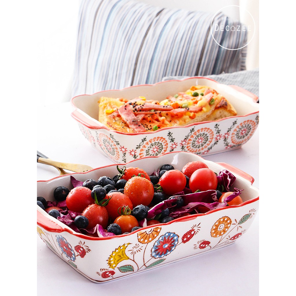 Mediterranean Serving Dish Plate Platter Set | Shopee Singapore