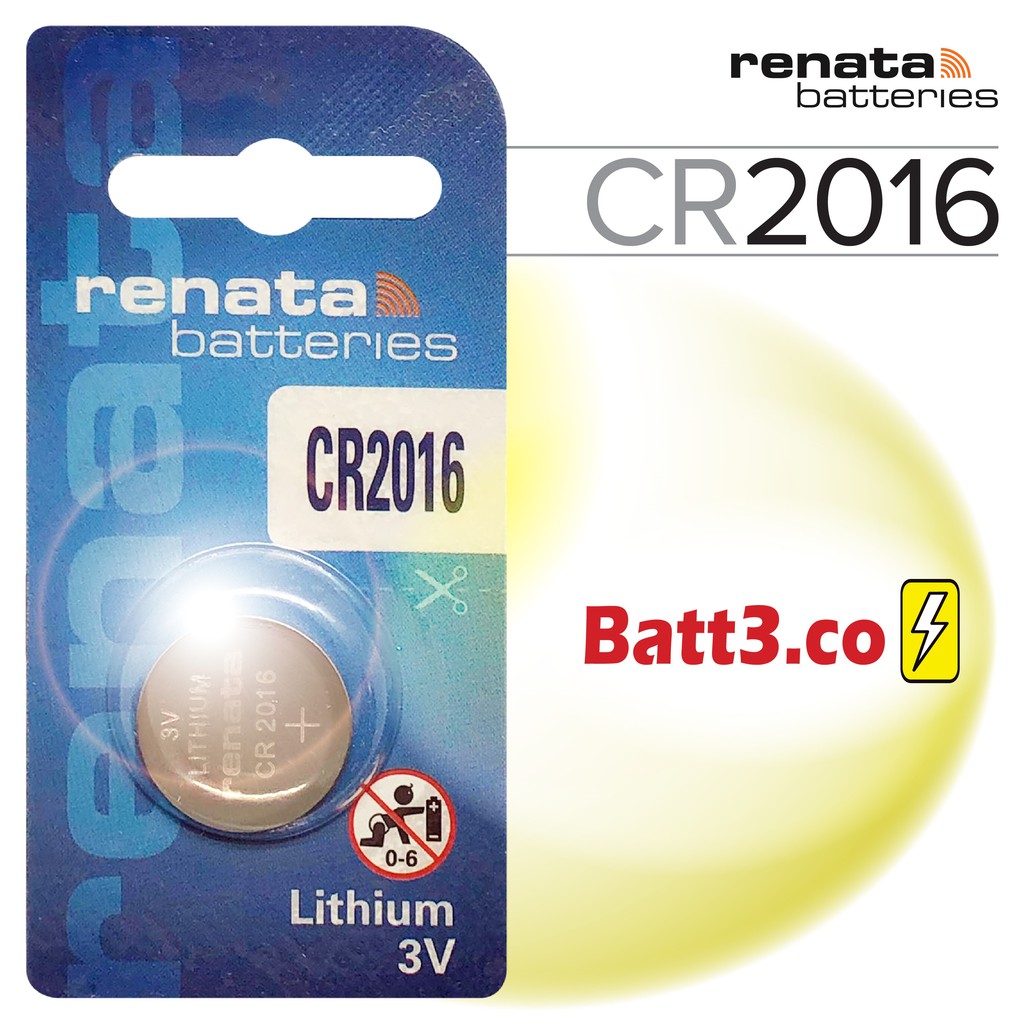 Renata CR2016 Watch Battery | Coin Battery | Shopee Singapore