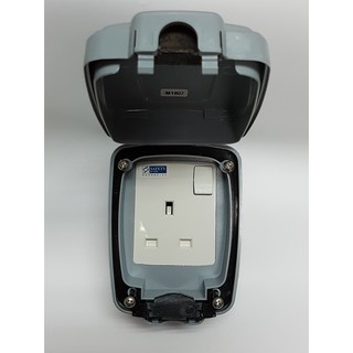MK Masterseal™ Compact Weatherproof Switch Socket Outlet 13A, IP66 ...
