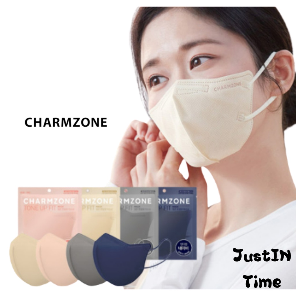 CHARMZONE Jangnara Tone Up Fit Premium Protective Mask 10EA, Korea mask ...