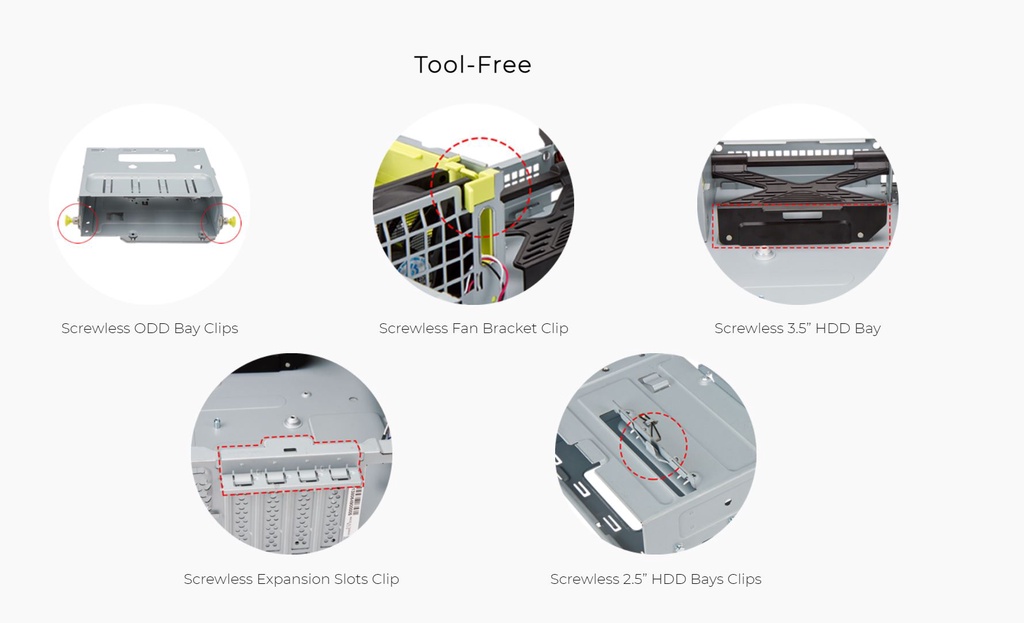 InWin CE Series CE052/CE685 Small Form Factor mATX Casings with 300W 80 ...