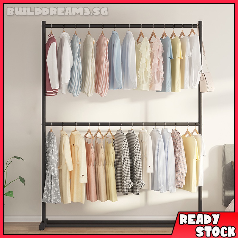 Double-pipe Metal Clothes Rack / Clothes Drying Rack / Clothes Rack ...