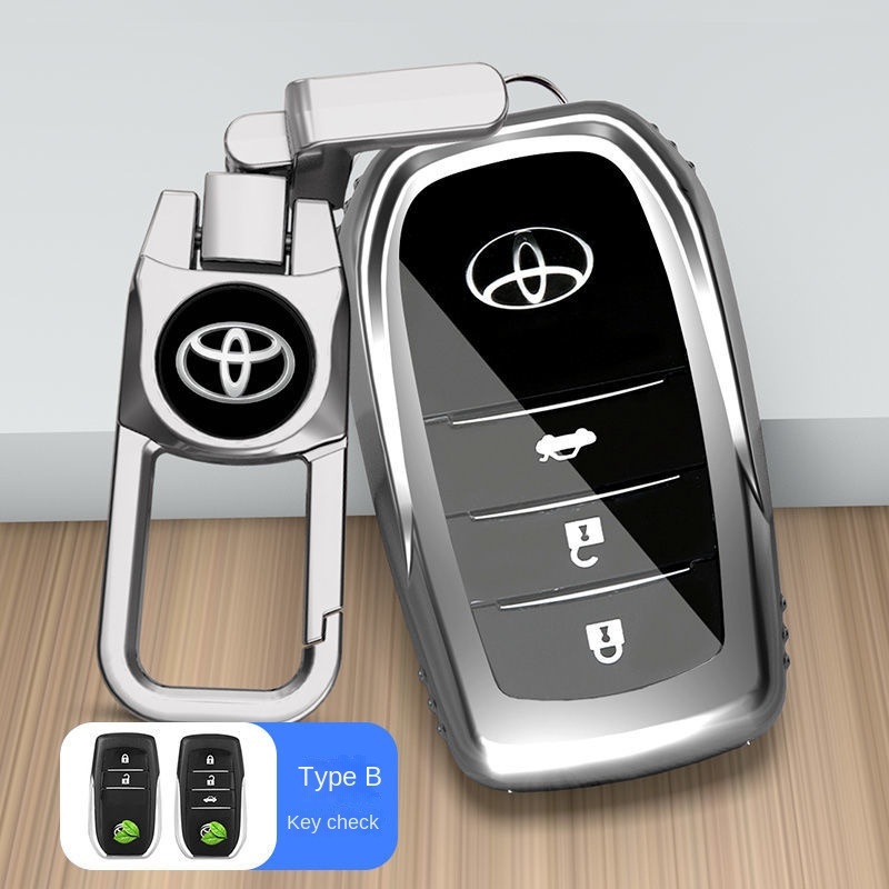 Car Key Holster, Genuine Leather Case, Remote Control Cover, Toyota ...
