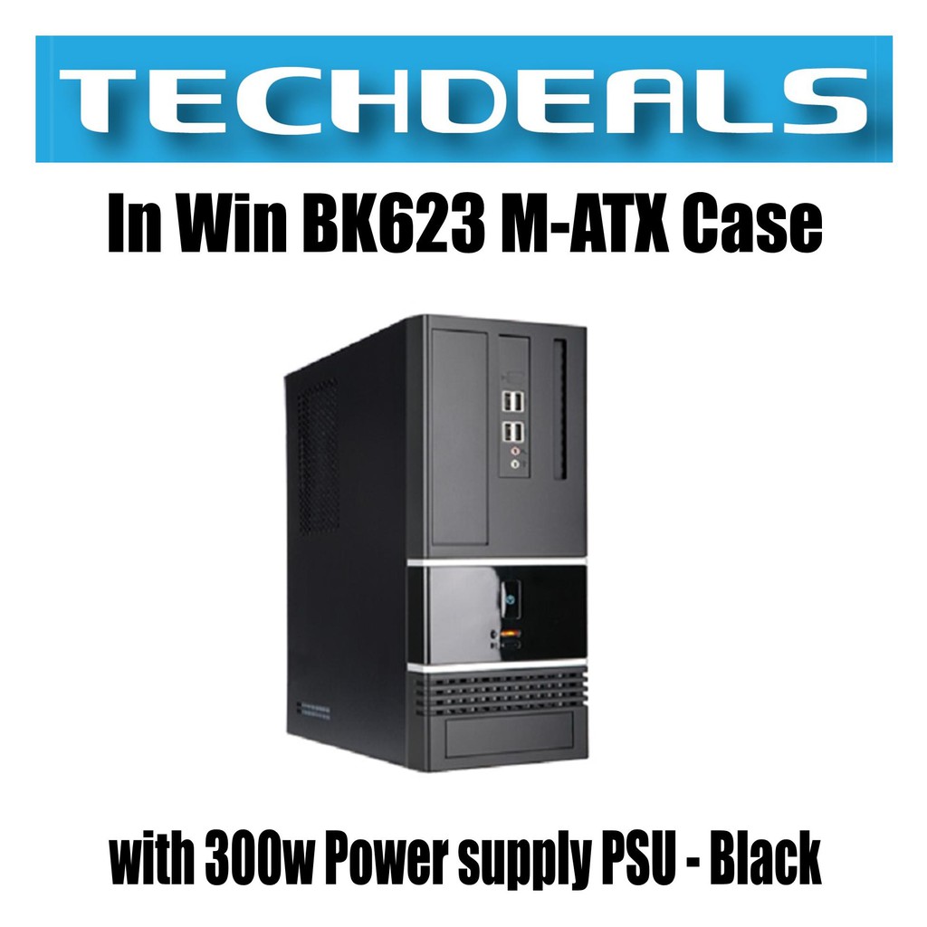In Win BK623 M-ATX Case with 300w Power supply PSU - Black | Shopee ...