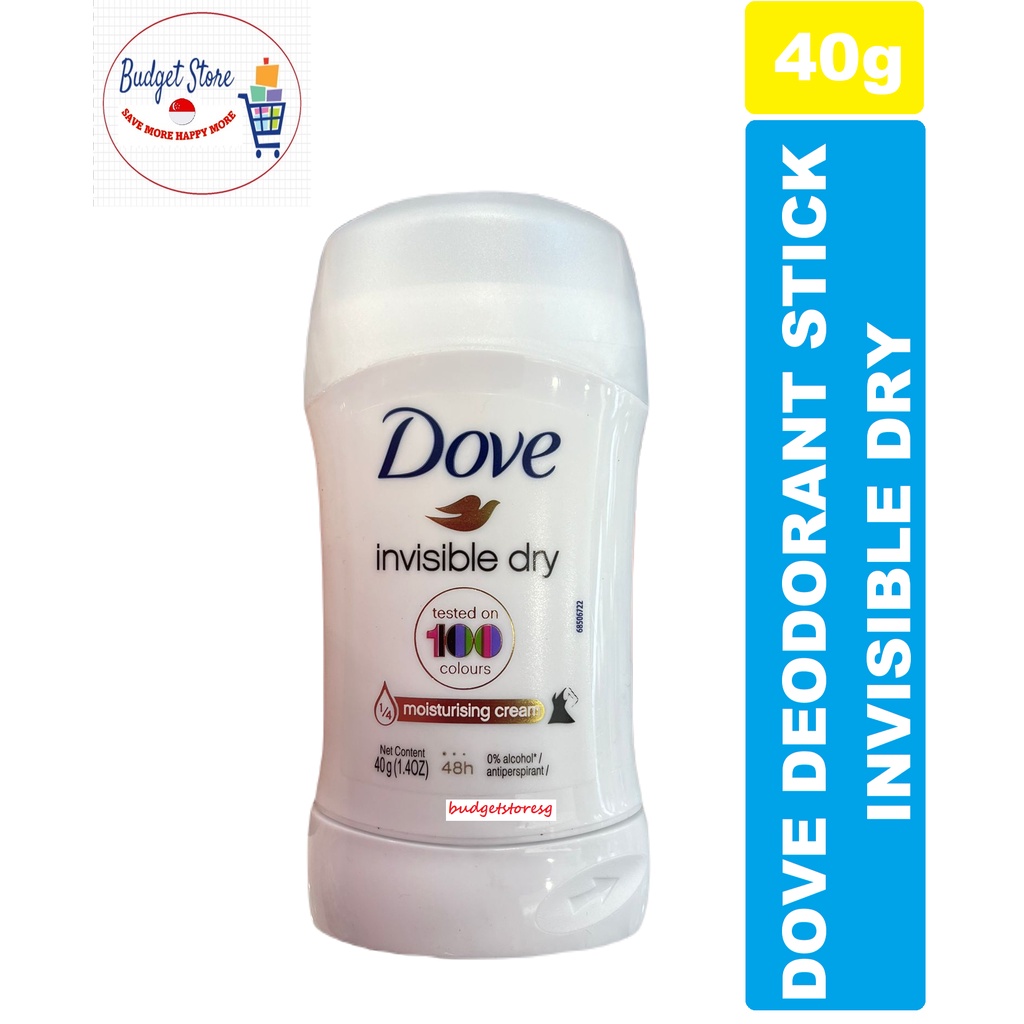 Dove Deodorant Stick Invisible Dry - 40g | Shopee Singapore