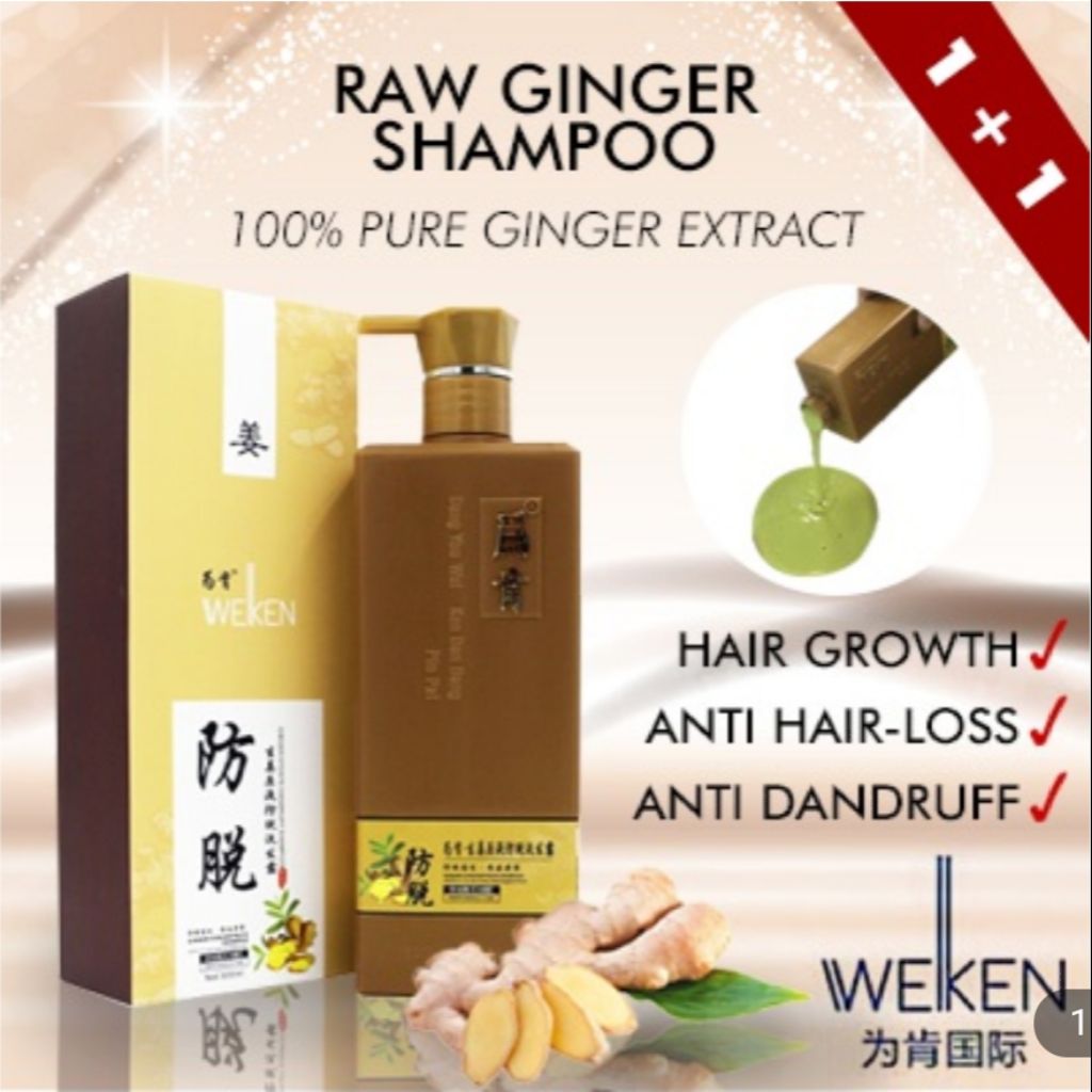 🌵 1+1 RAW GINGER SHAMPOO 🌵 1+1 = 1 KG 🌵 SUPER DEAL! 🌵 BEST GINGER ...