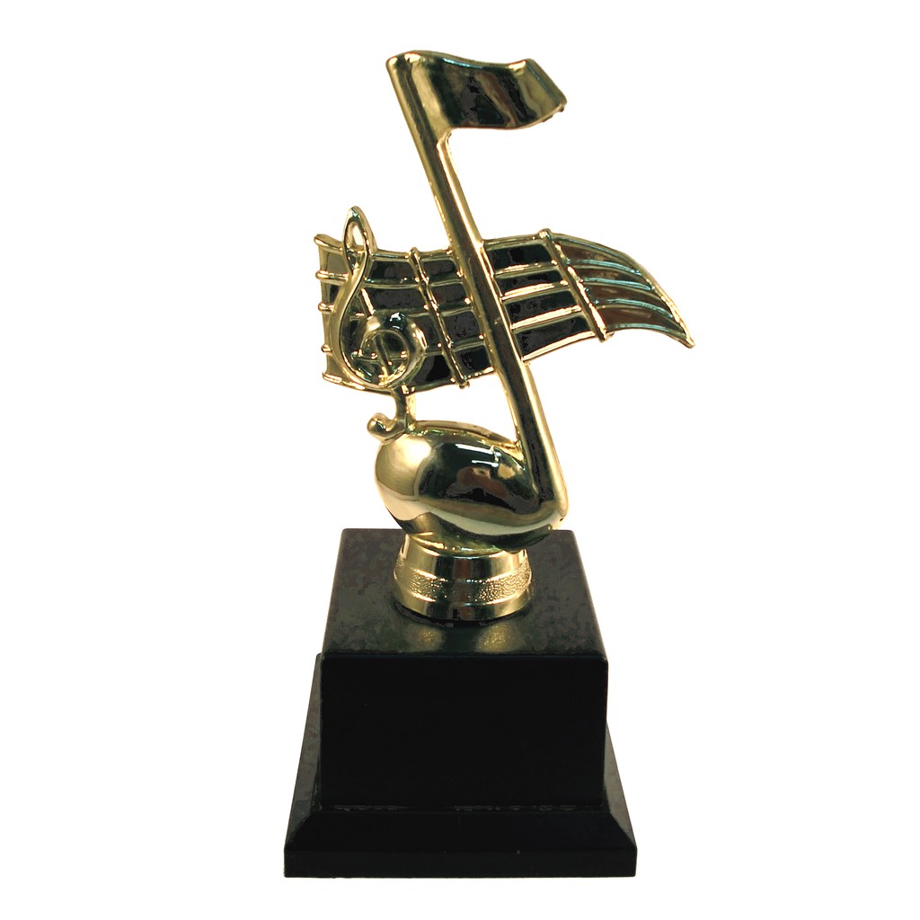 Trophy: Musical notes Trophy - Gold Souvenirs for Event Souvenir, Gift ...