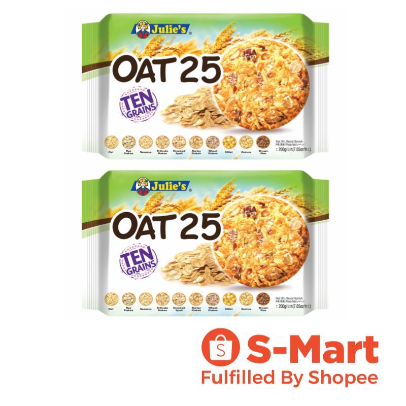 [Bundle of 2], Julie's Oat 25 Ten Grains 200g, 2 packs | Shopee Singapore