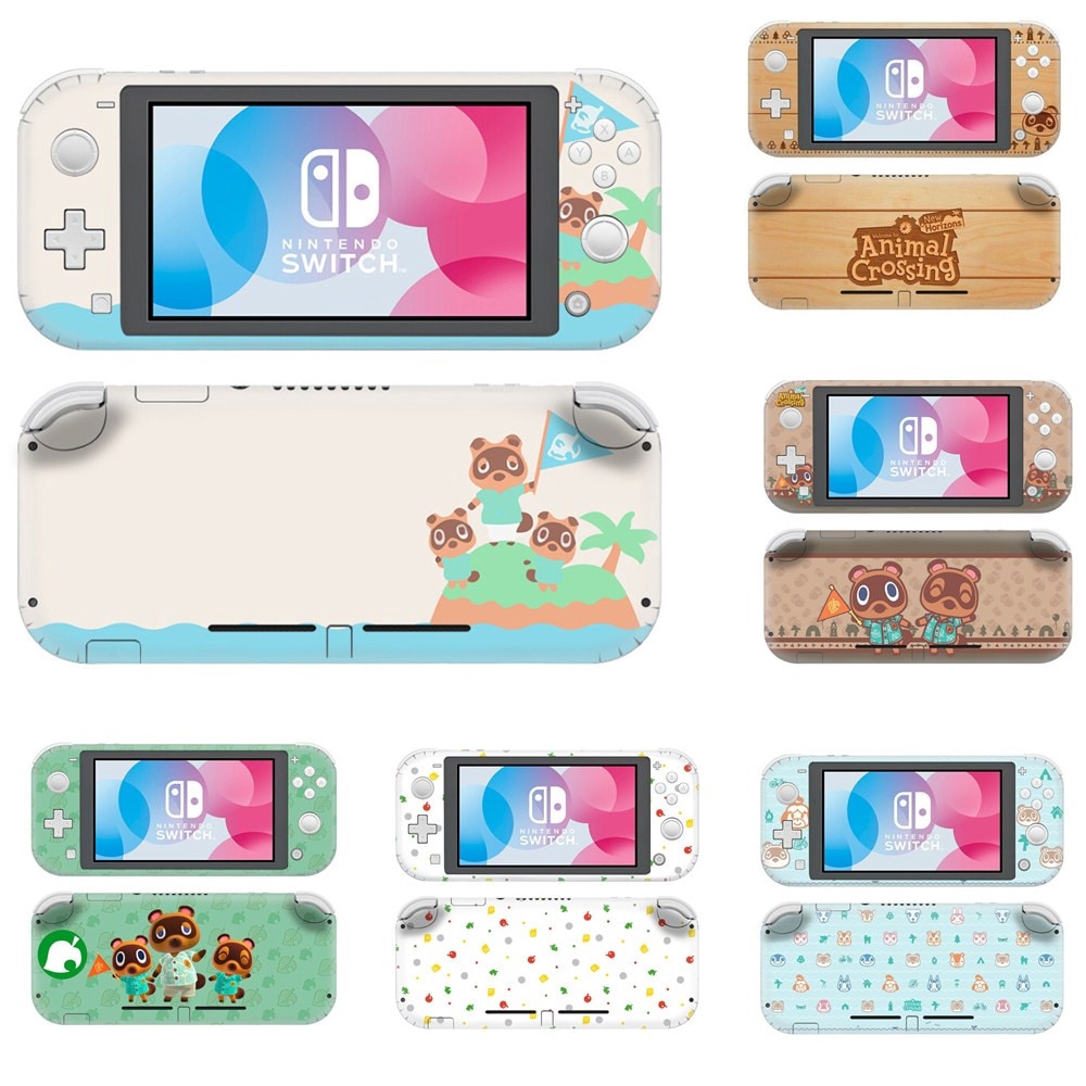 Vinyl Cute Screen Skin Animal Crossing Protector Stickers for Nintendo Switch Lite NS Console ...