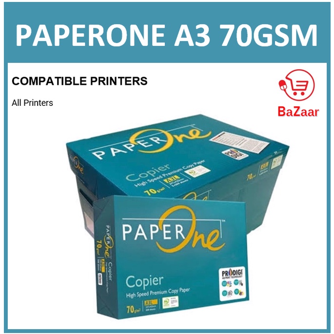 [PAPERS] PaperOne Paper One A3 70gsm Paper Bond Paper (1 ream only) | Shopee Singapore