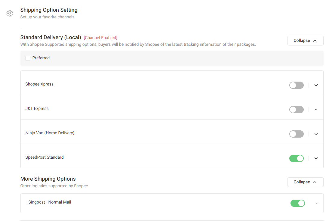 FAQs on Speedpost Standard | Shopee SG Seller Education Hub