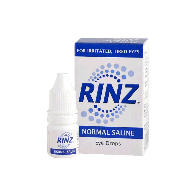 Rinz Normal Saline Eye Drops 5Ml | Shopee Singapore