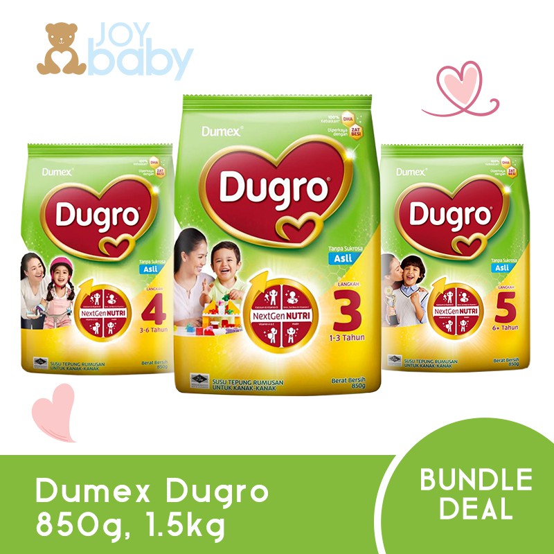 DUMEX DUGRO! Bundle deal! Dumex dugro milk powder stage 3 , stage 4 ...