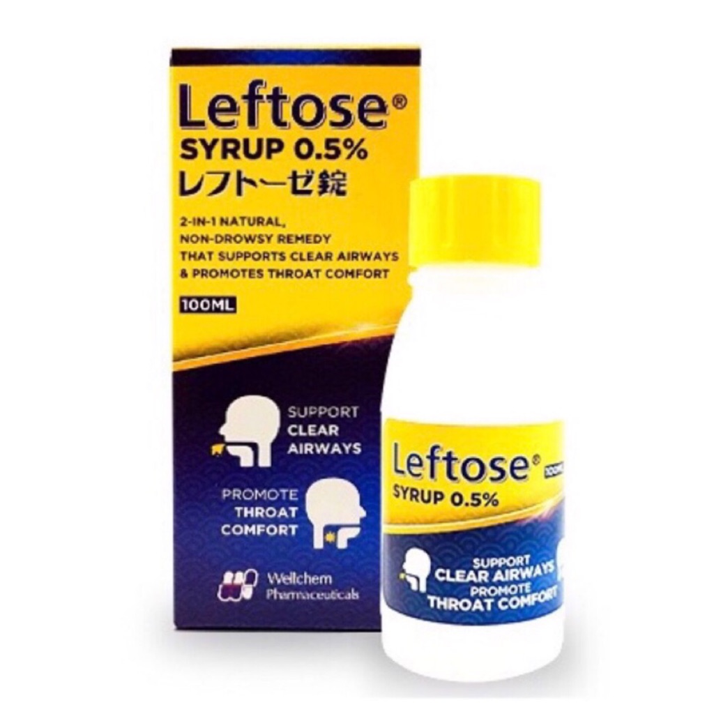 Leftose® Syrup (100ml) | Shopee Singapore
